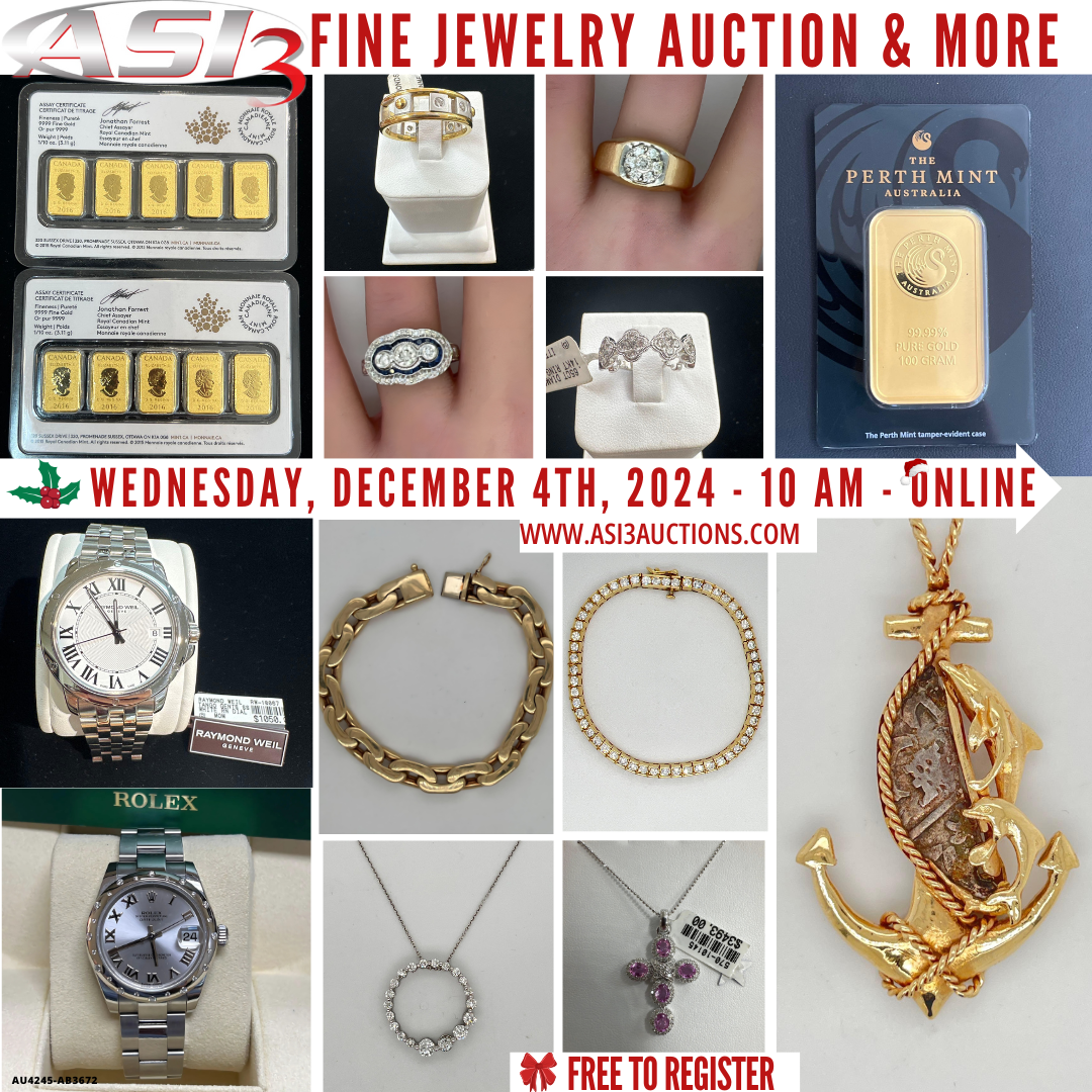 Upcoming Auctions - ASI3 Auctions | Equipment Auctions