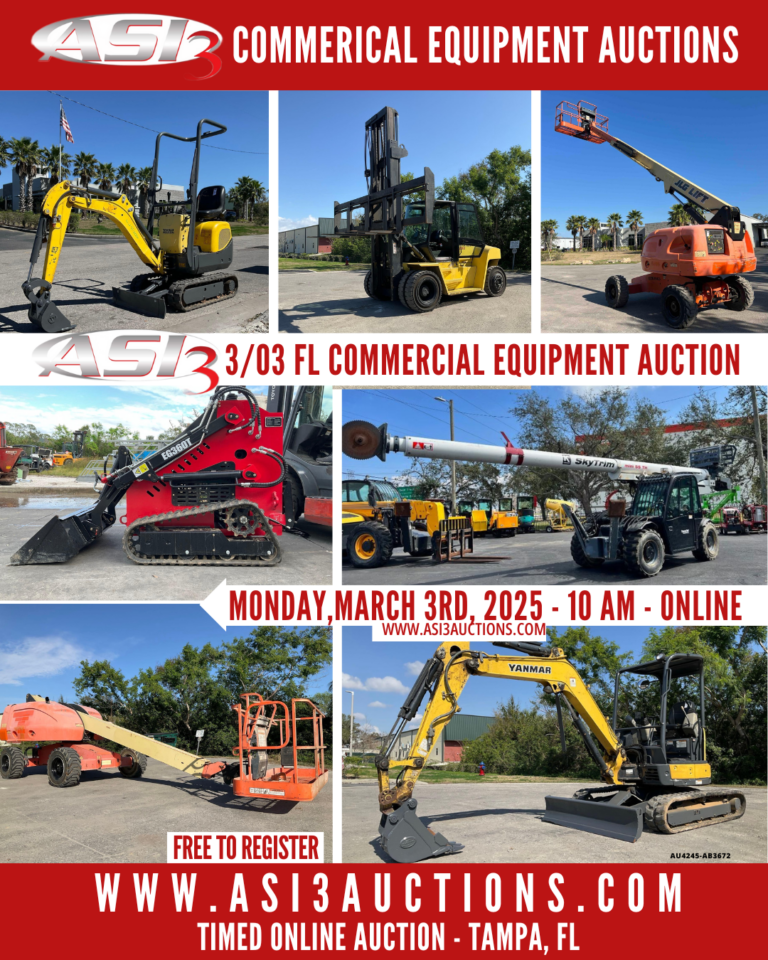 Need Equipment Fast? Your Next Exciting Asset is One Bid Away!